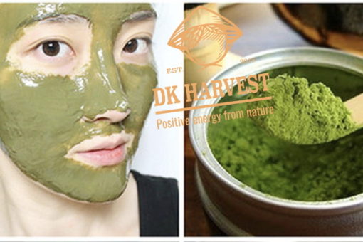 Một số cách đắp mặt nạ bột rau má tốt cho da - DK Harvest