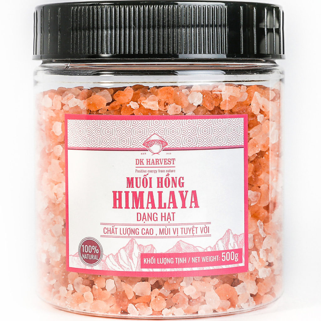 Muối Hồng Himalaya DK Harvest - Pink Himalayan Salt - Muối hồng nấu ăn ...